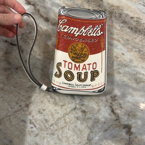 Coach | Bags | Rare Nwot Limited Edition Coach Campbells Soup Wristlet ...